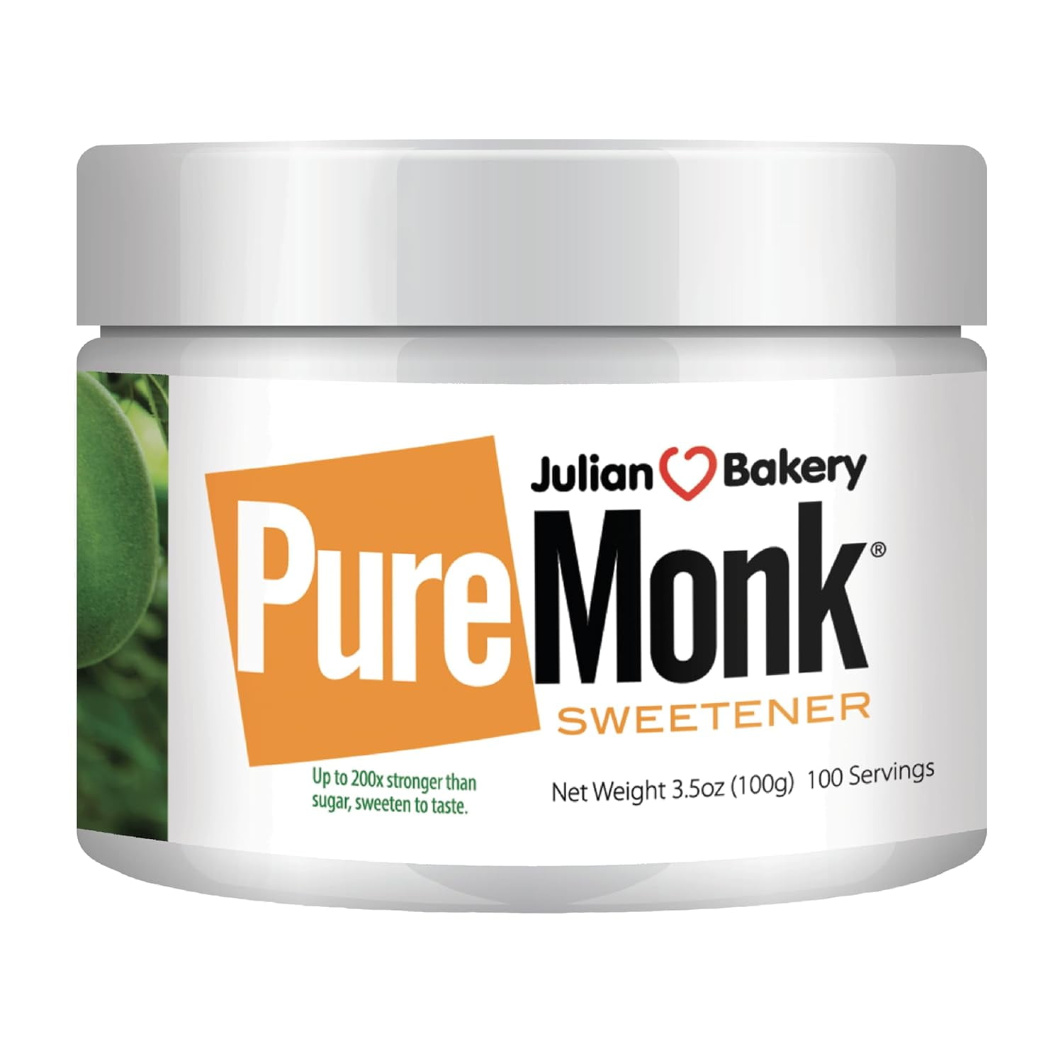 Pure Monk | v25% Monk Fruit Extract | Sweetener | Sugar Free | 3.5oz ...