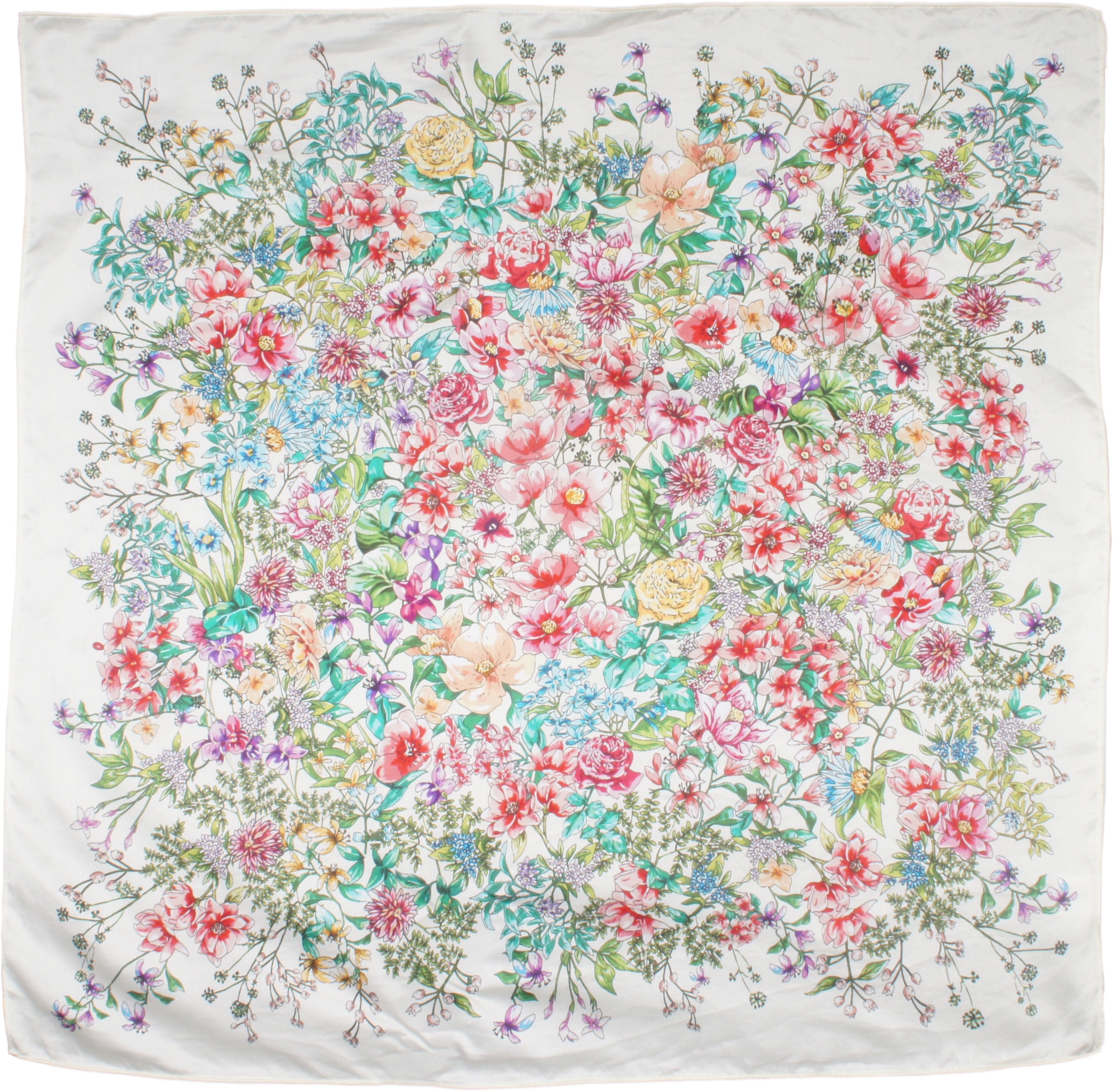 Pure Mulberry Silk Scarf for women Square Neck Scarfs 21" x 21 ...