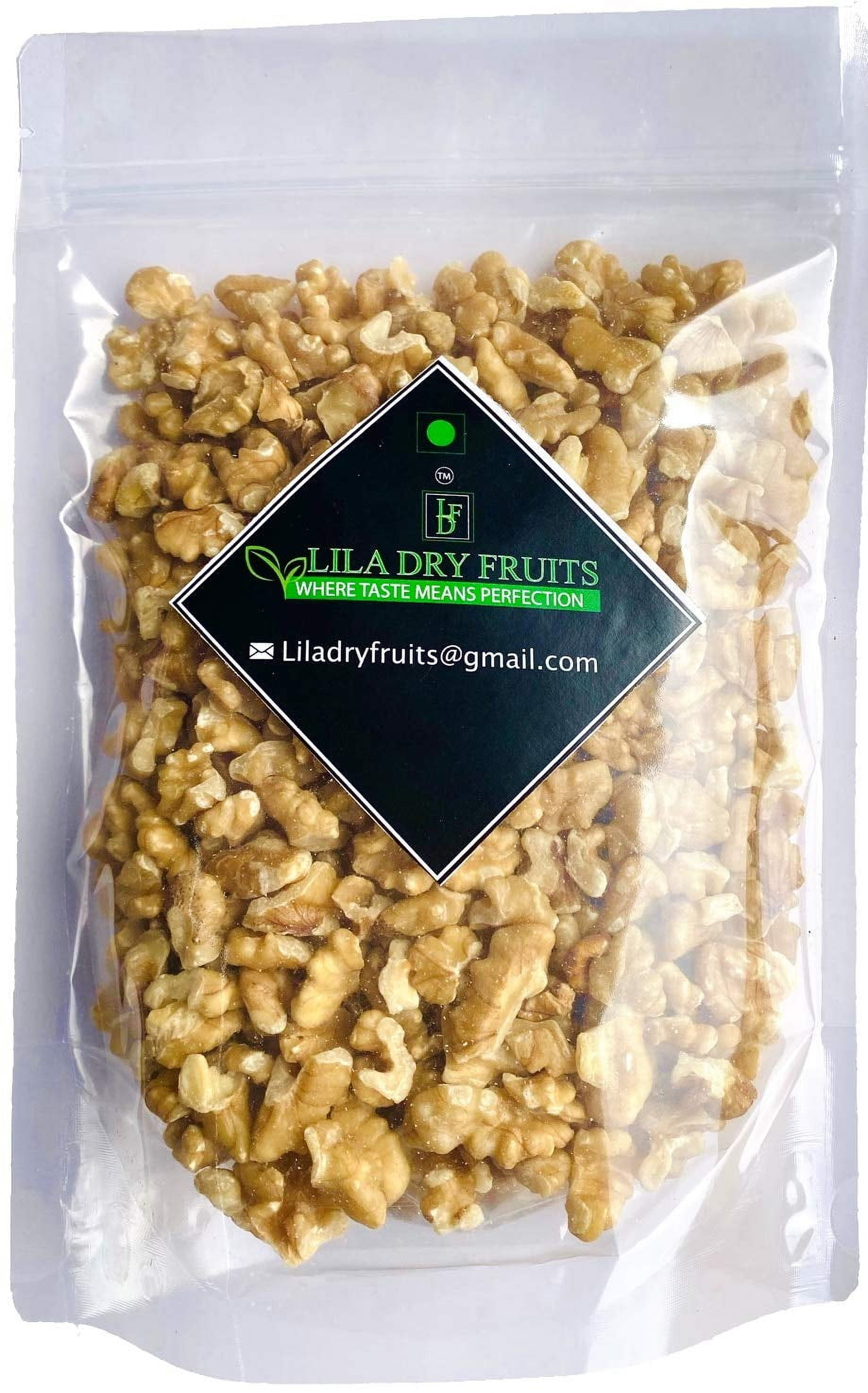 Pure Natural 8 Pieces Walnut Kernal (Akhrot Giri ) By Lila Dry Fruits 250gm, | Delicious ...
