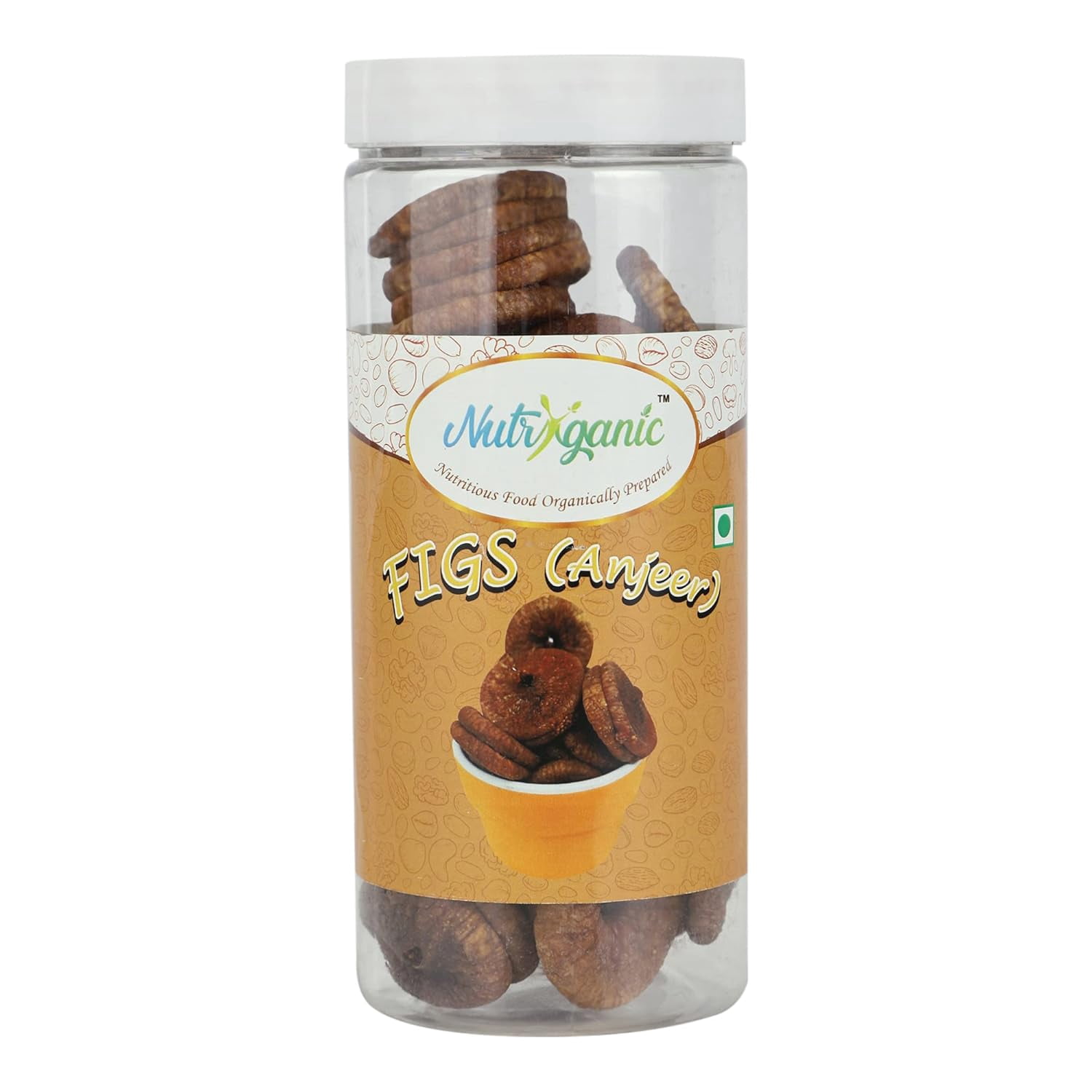 Pure Natural Figs Anjeer By Nutryganic 200gm, | Nutrient Rich Good ...