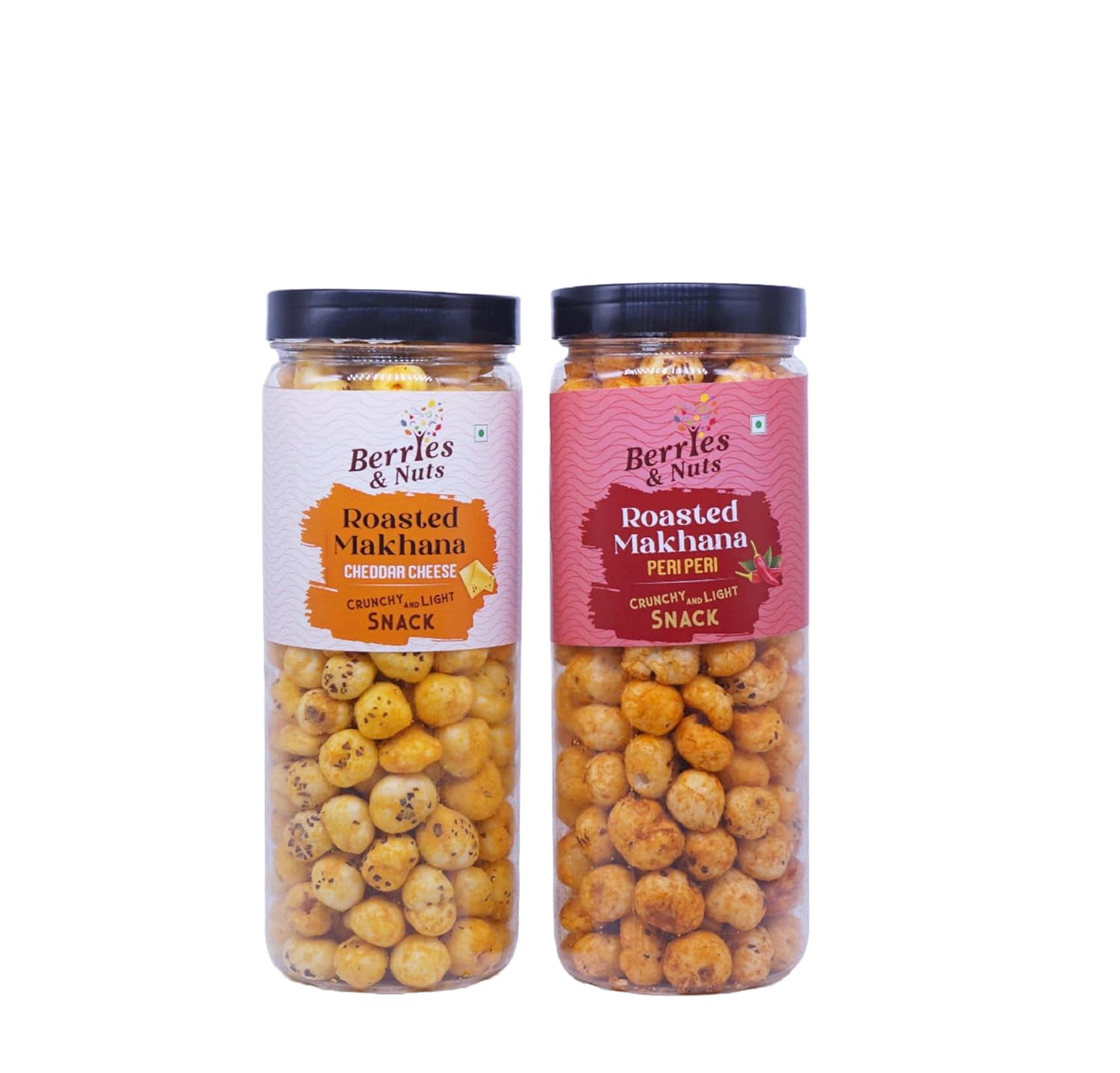 Pure Natural Peri Peri + Cheddar Cheese Flavored Roasted Makhana By ...