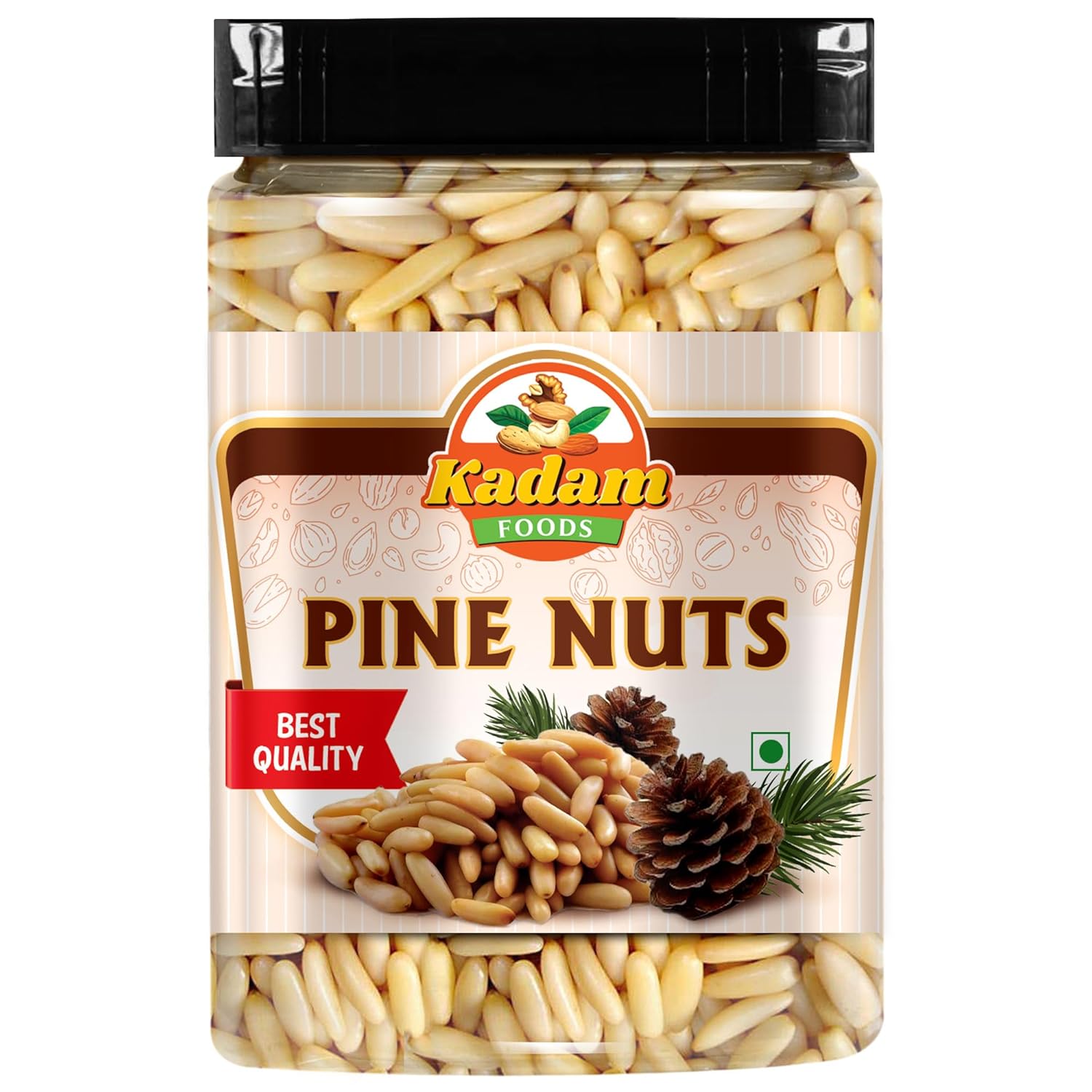Pure Natural Pine Nuts (Chilgoza) By Kadam Foods 100gm, | Good Source ...