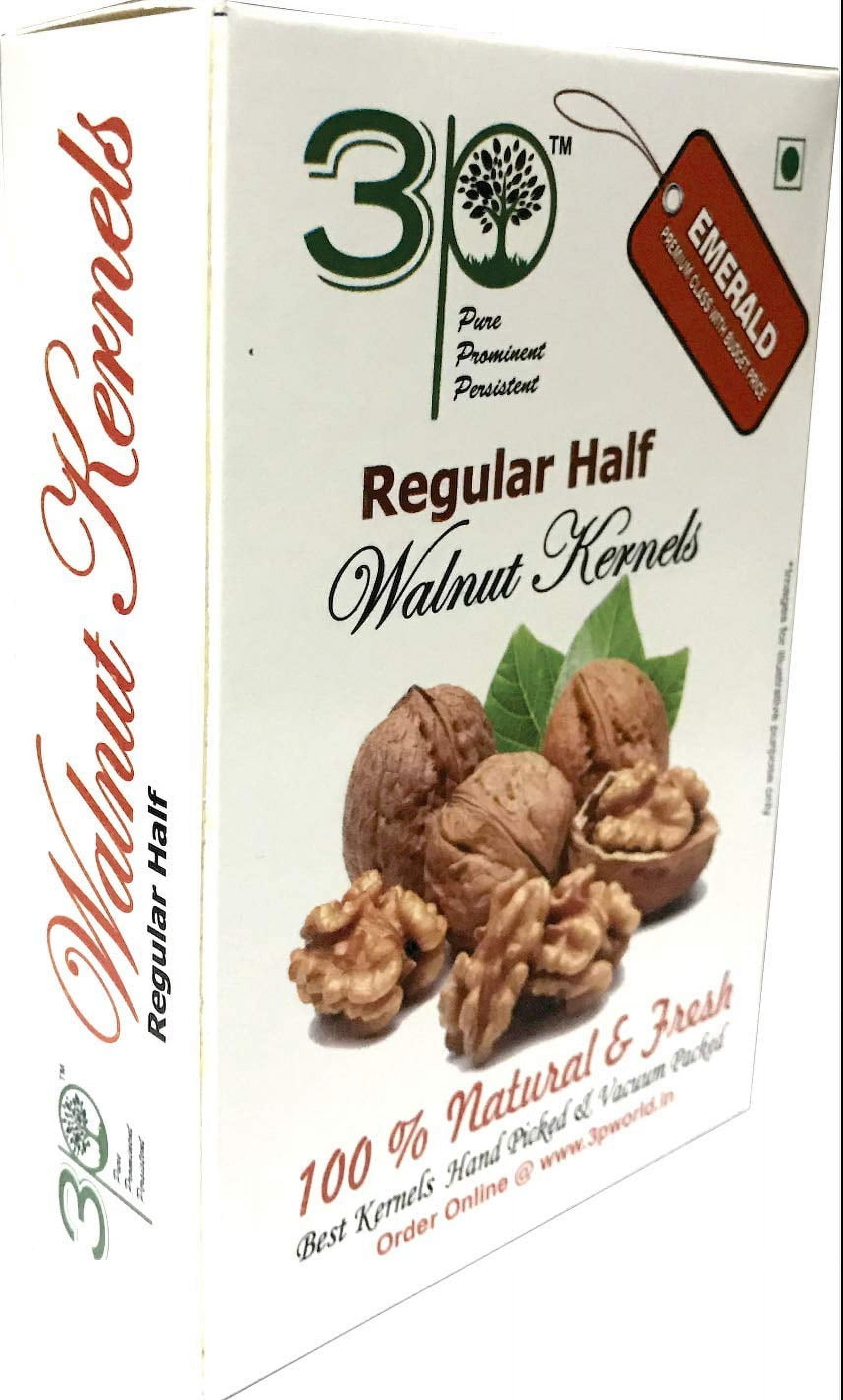 Pure Natural Regular Half Walnut Kernels By 3P 250gm, | Rich In Fiber Protein Healthy Dry Fruits ...