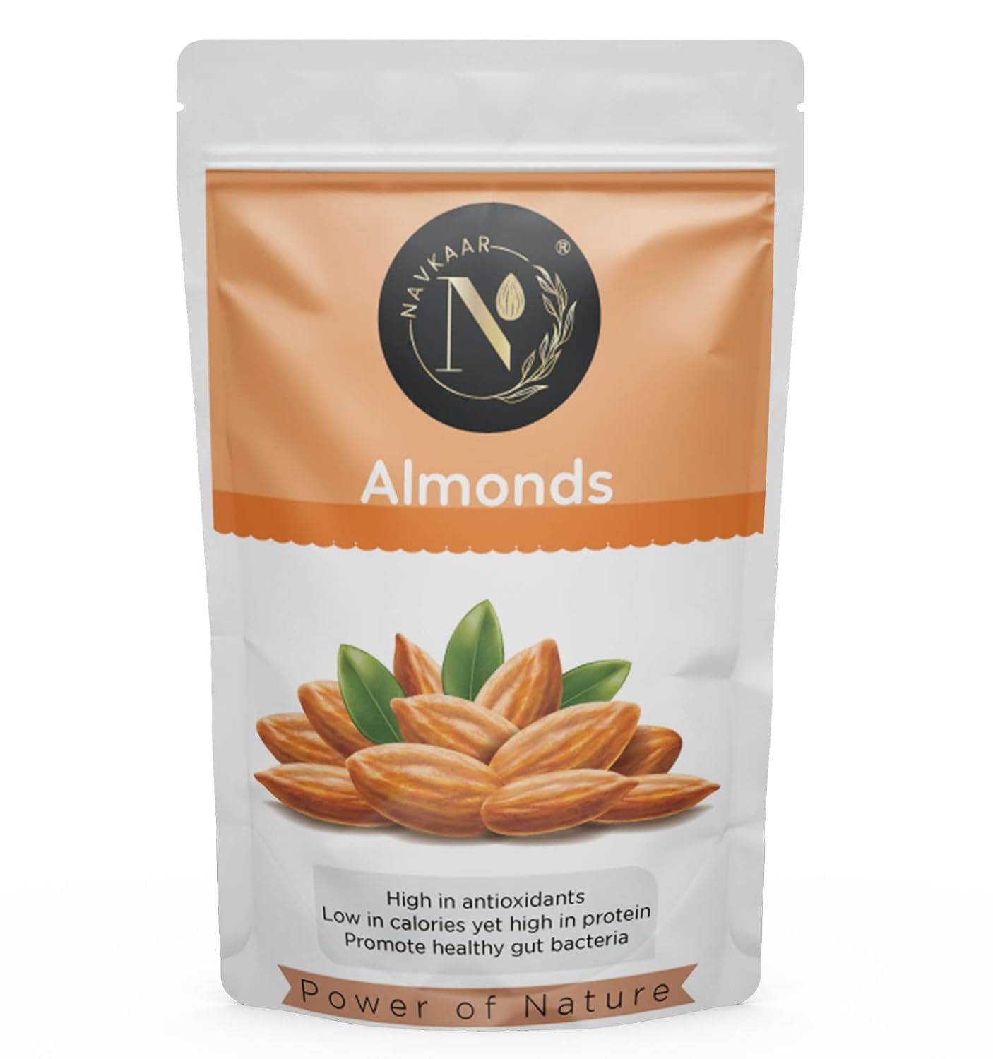 Pure Natural Sanora Almonds Badam Giri By Navkaar 250gm, | High In ...