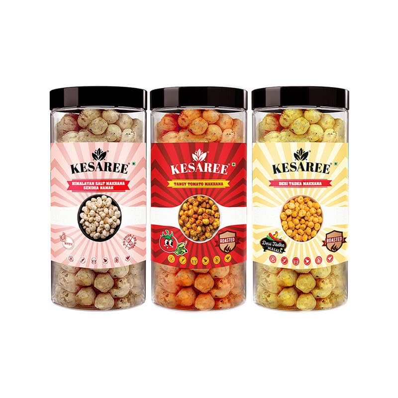 Pure Natural Tangy Tomato + Himalayan Salt & Desi Tadka Makhana By ...
