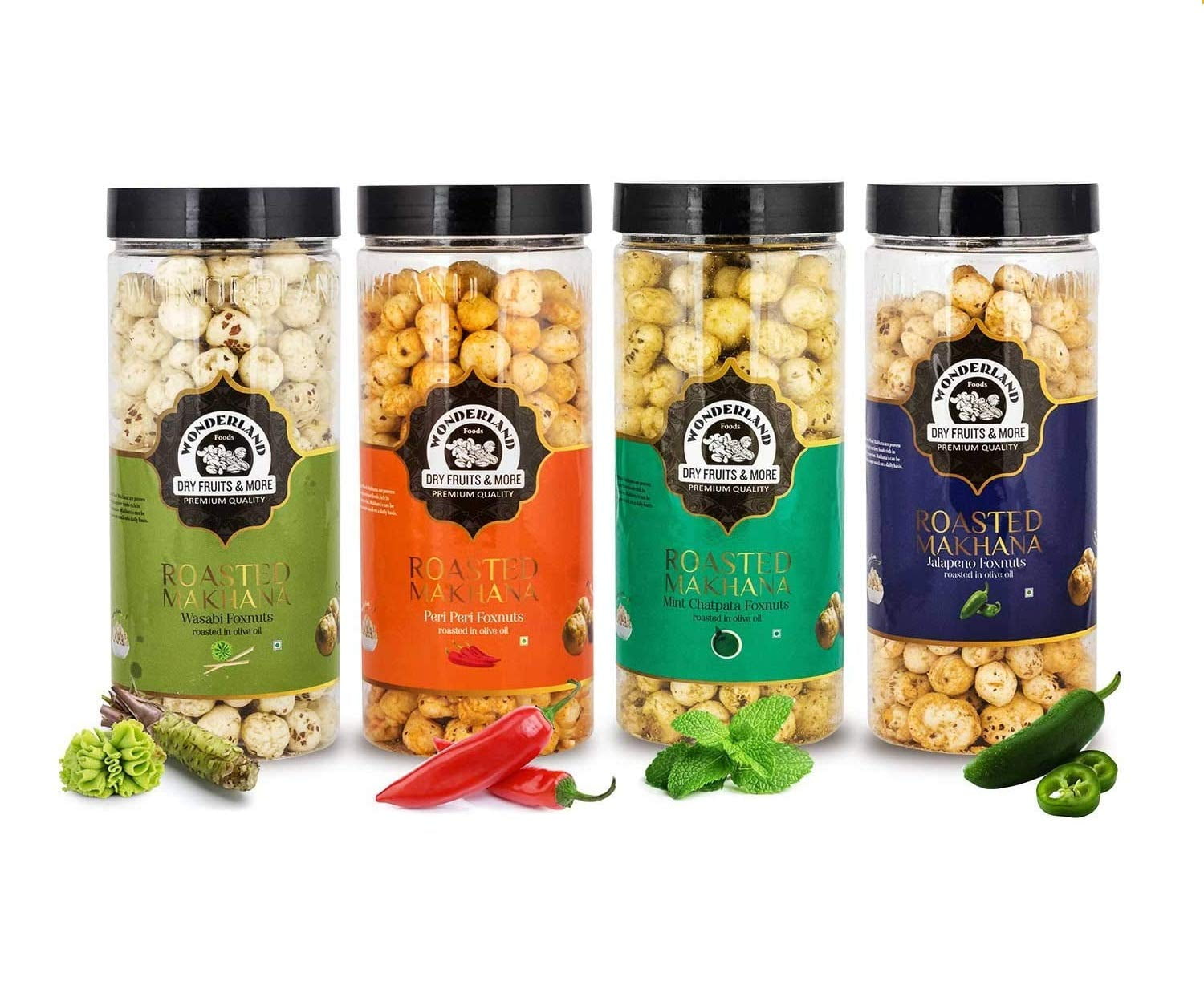 Pure Natural Wasabi + Mint Chatpata + Jalapeno & Peri Peri Flavoured ...