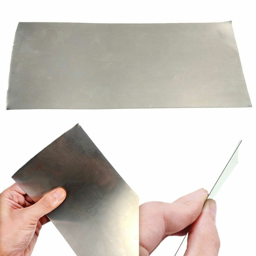 Pure Nickel Plate Sheet 0.3mm X 100 X 200mm - High Conductivity Metal ...