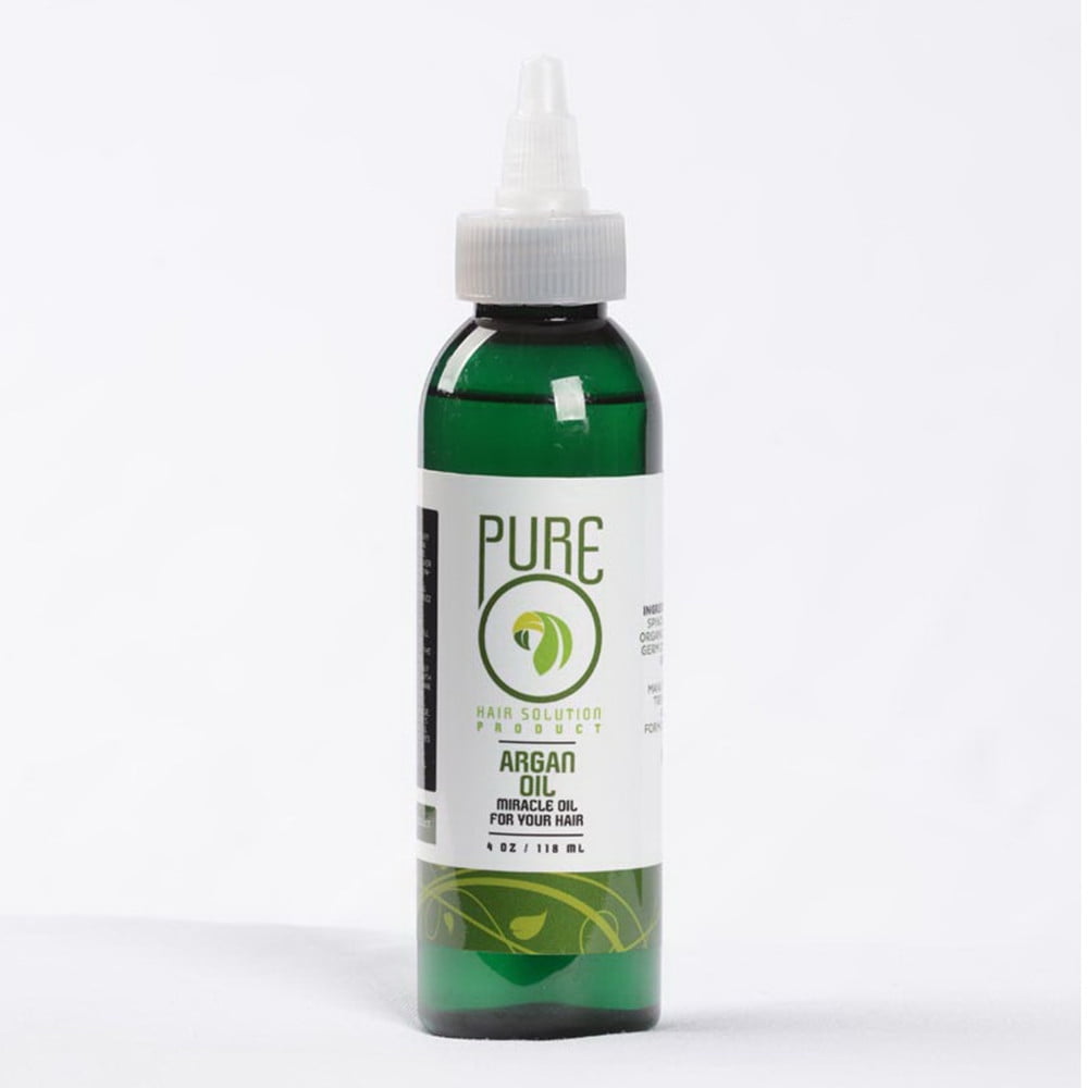 Pure O Hair Solution Argan Oil, 4 Oz, 3 Pack - Walmart.com