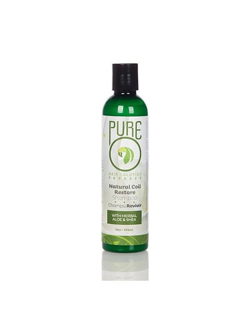 Pure O Natural Coil Shampoo, 8 oz, 2 Pack - Walmart.com