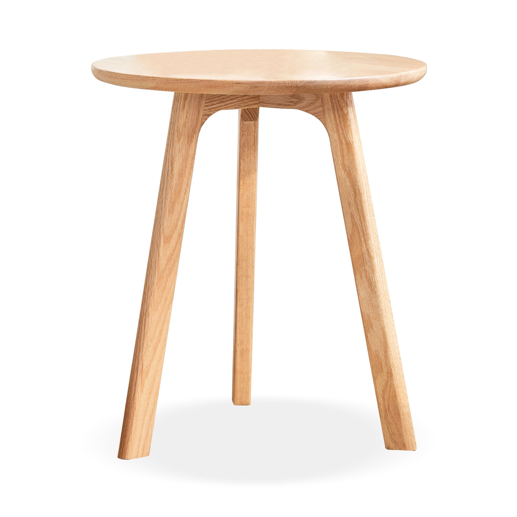 Pure Oak Wood - Sturdy Three - Legged Build - Coffee Table Use in ...