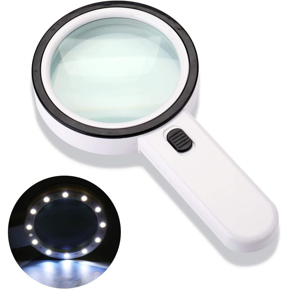 Magnifying Glass with Light, Energy-Efficient LED Illumination Offers ...
