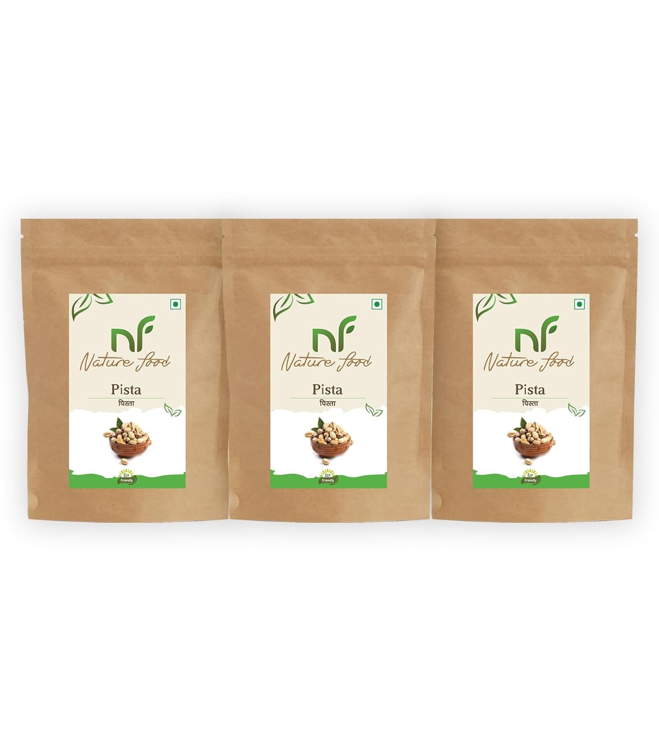 Pure Organic California Pista By Nature Food 750gm, (250gm * Pack Of 3 ...