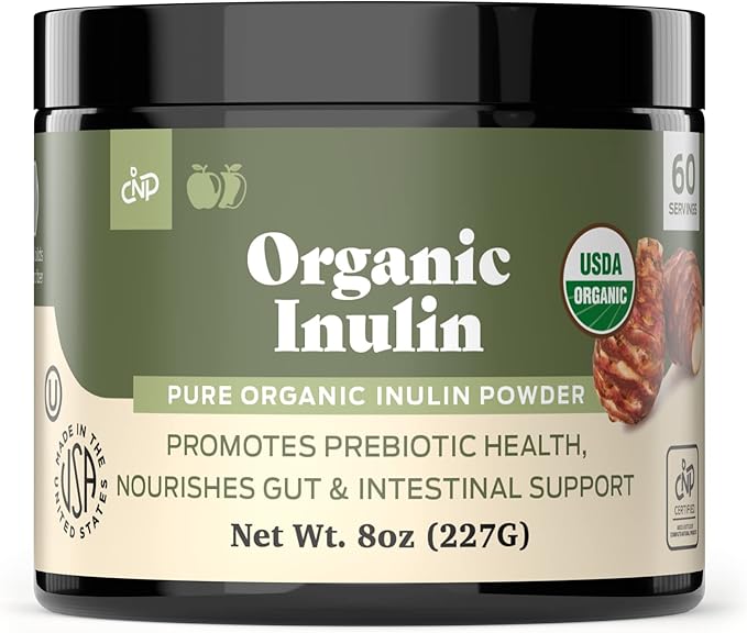 Pure Organic Inulin Powder Fiber Supplement - (Jerusalem Artichoke ...