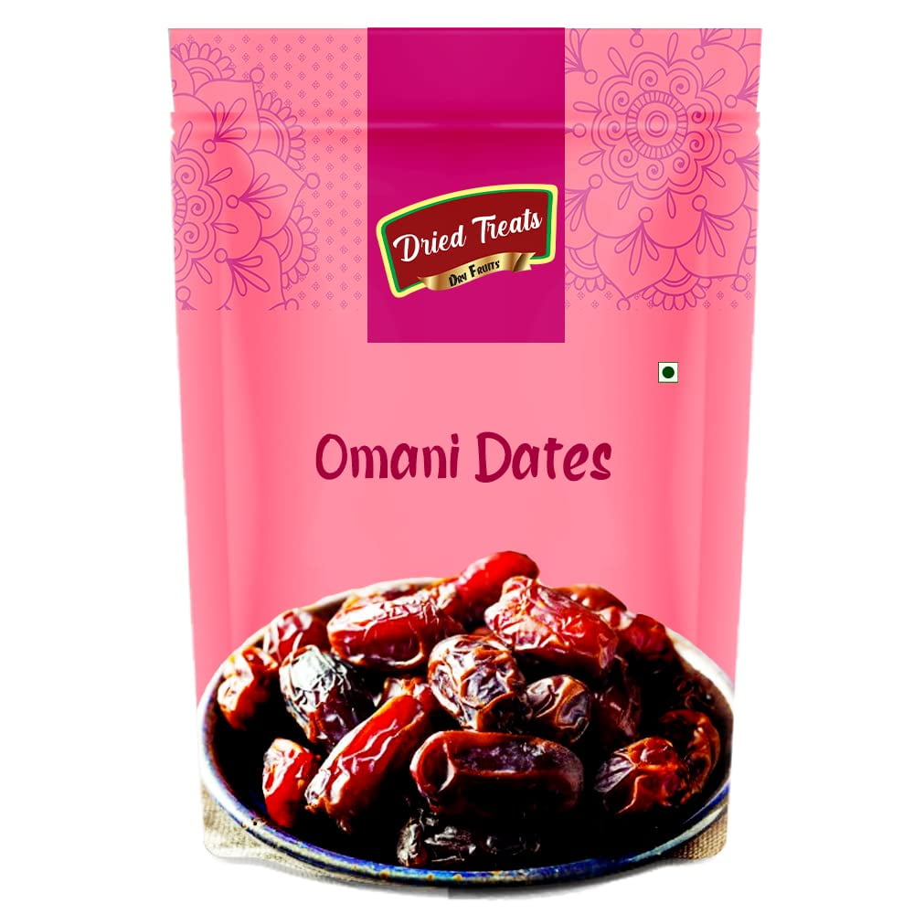 Pure Organic Omani Dates By Dried Treats 200gm, | Rich In Potassium ...