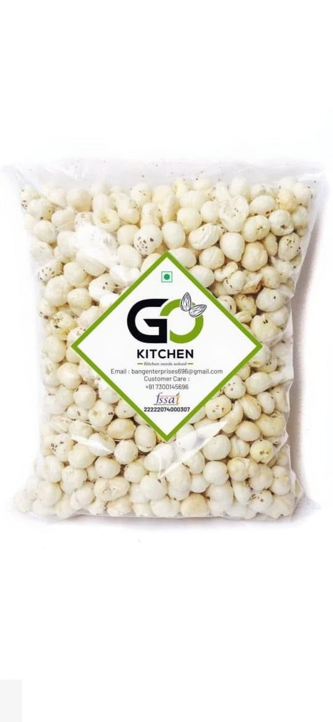 Pure Organic Phool Makhana/ Fox Nuts By Go Kitchen 500gm, | Good Source ...
