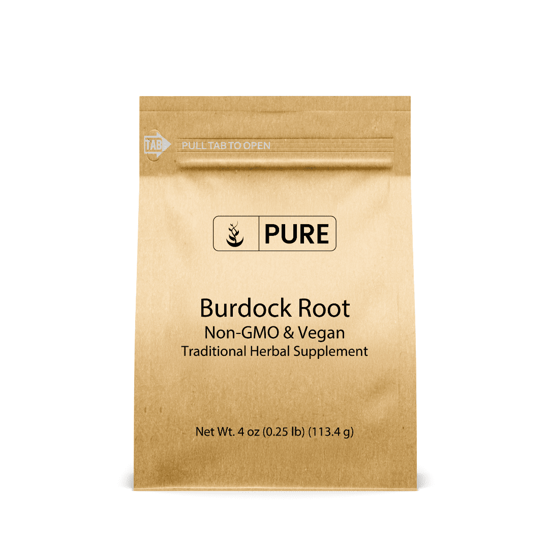 Pure Original Ingredients Burdock Root Extract 4 oz Lab-Verified, Non ...