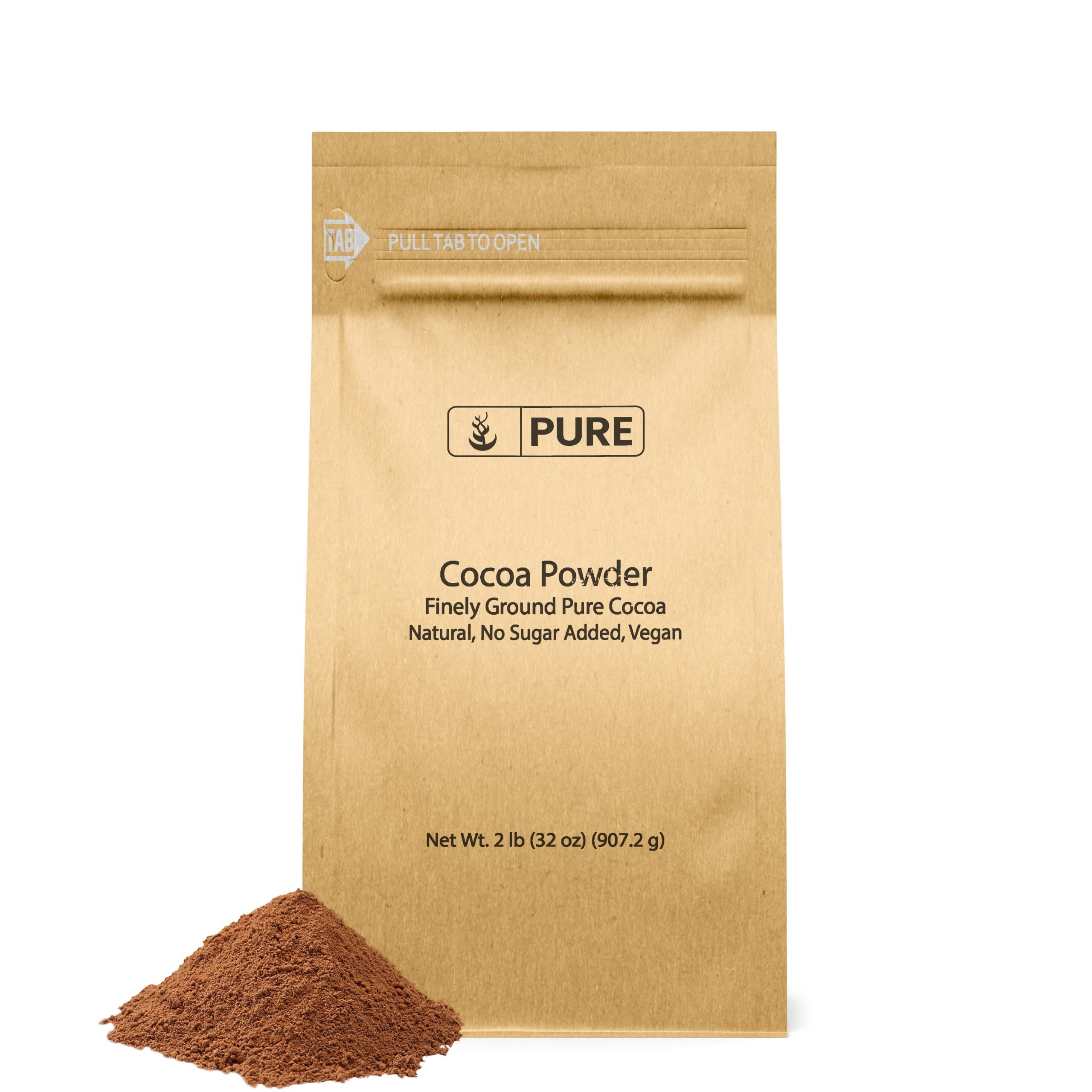 Pure Original Ingredients Cocoa Powder 2 lb Pure & Natural - Walmart.com