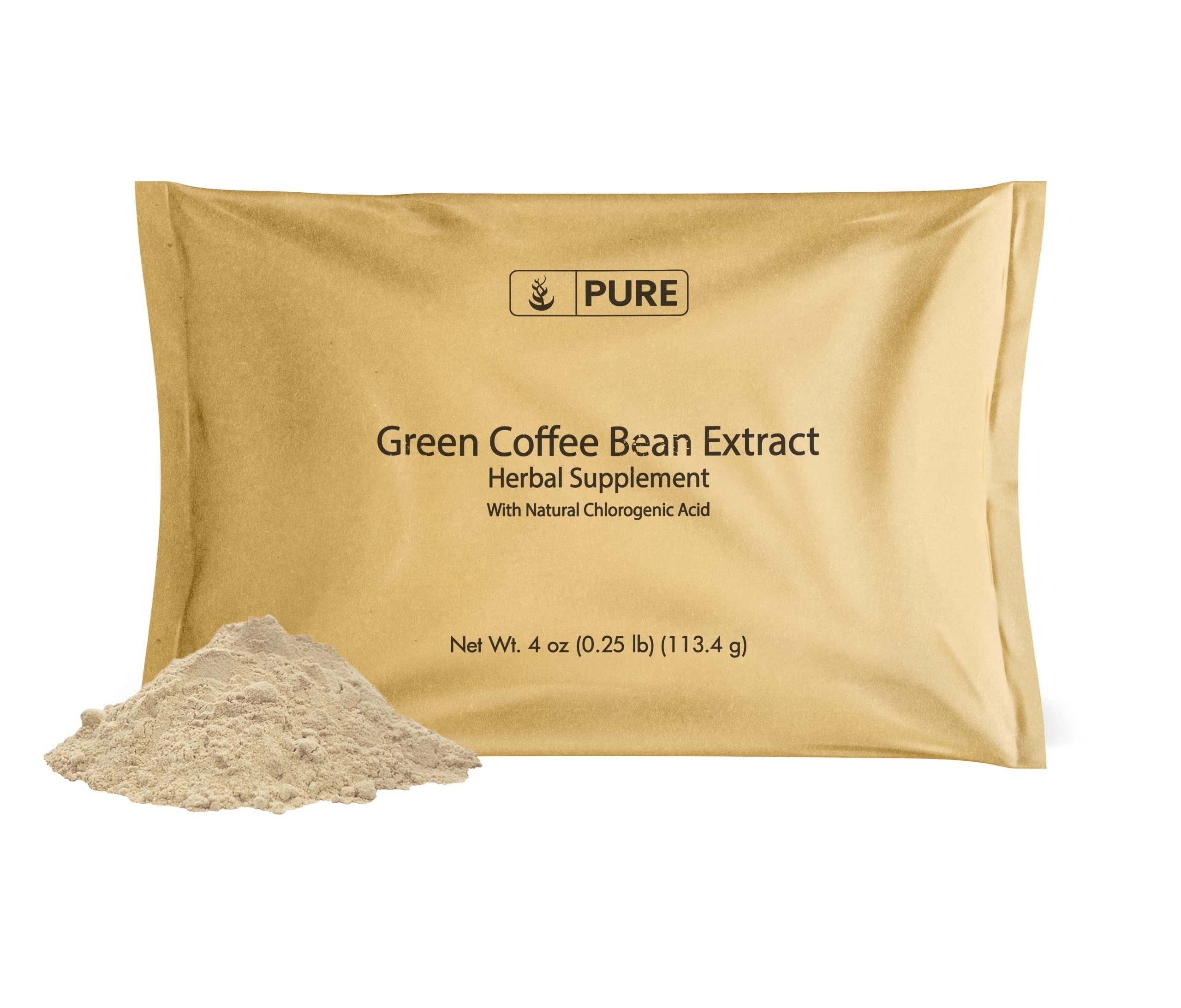 Pure Original Ingredients Green Coffee Bean Extract 4oz Unroasted ...
