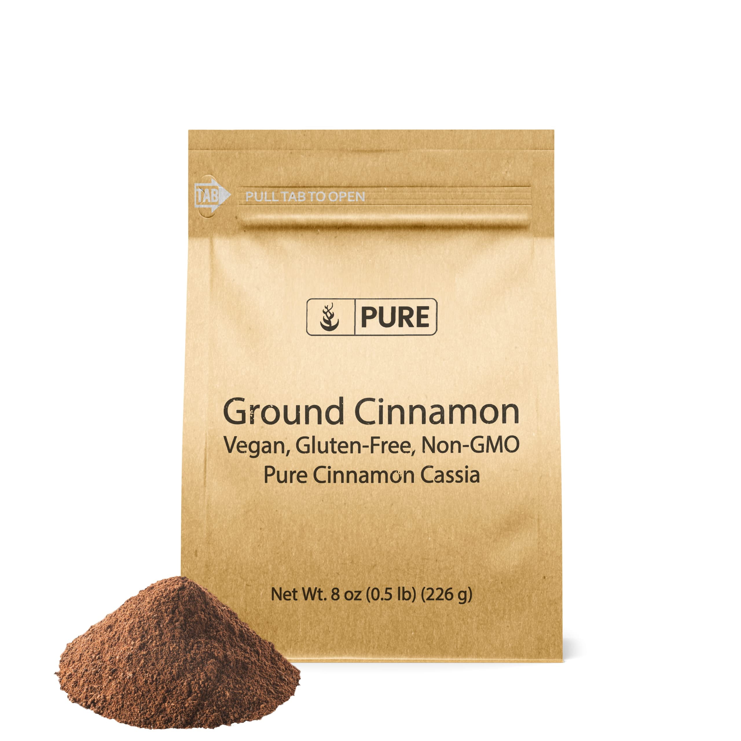 Pure Original Ingredients Ground Cinnamon (8 oz) Pure Cinnamon Cassia ...