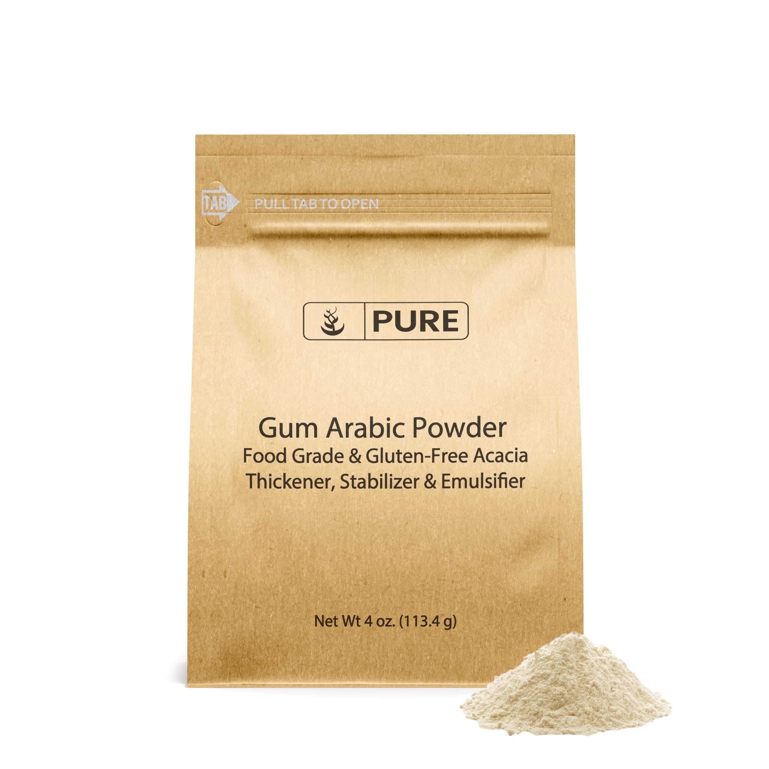 Pure Original Ingredients, Gum Arabic Powder, 4oz, Food Safe - Walmart.com