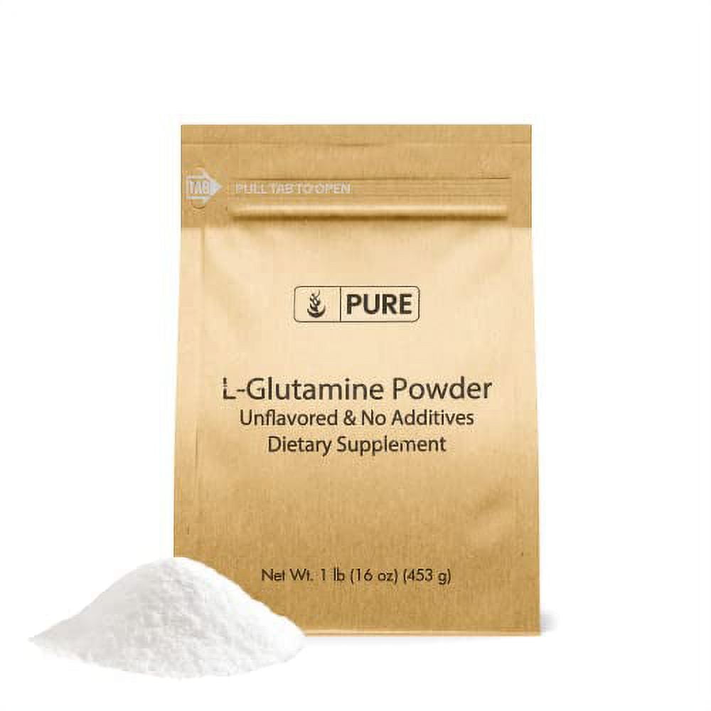 Pure Original Ingredients L-Glutamine (1lb) Alpha-Amino Acid Supplement ...