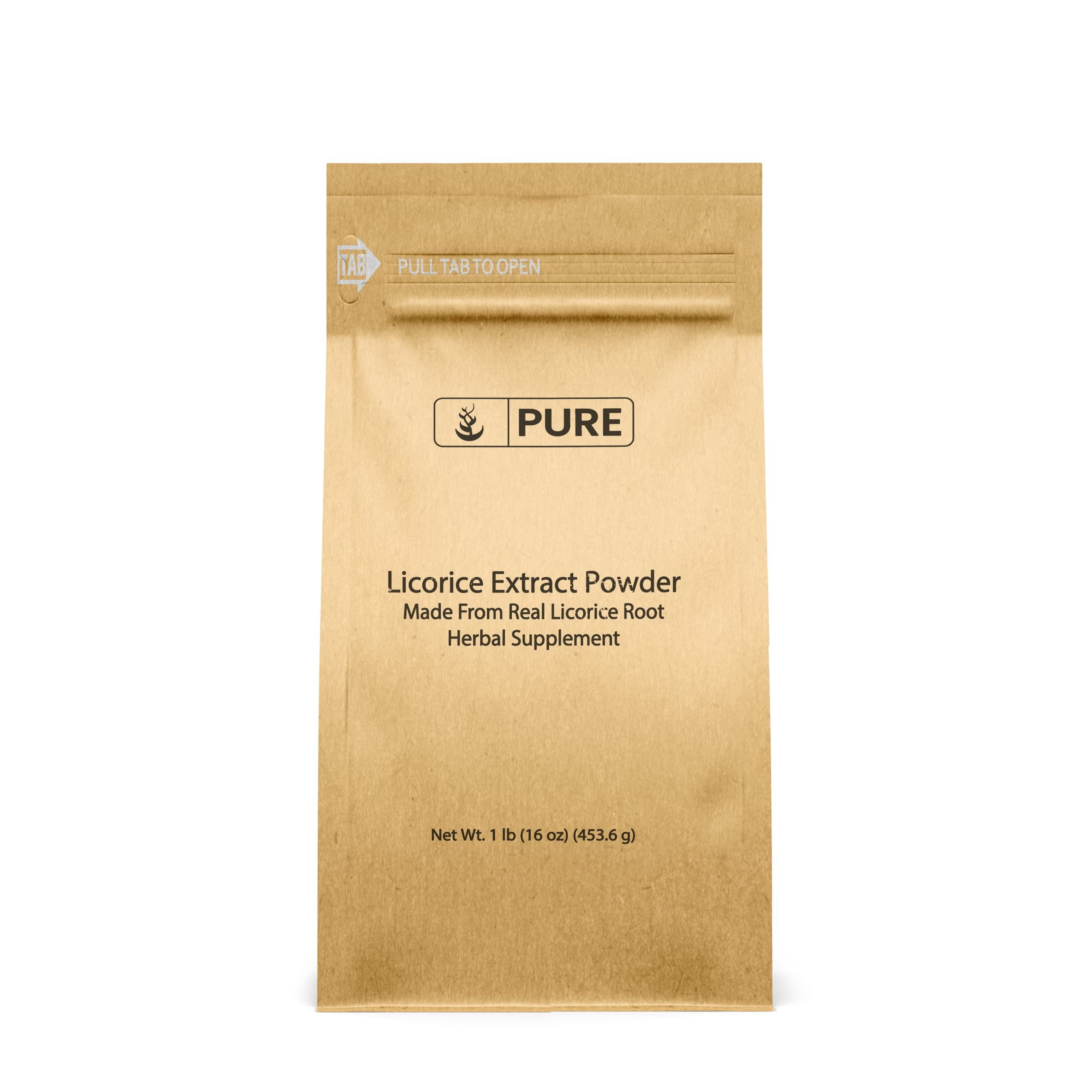 Pure Original Ingredients Licorice Extract 1lb Non-GMO, Gluten-Free ...