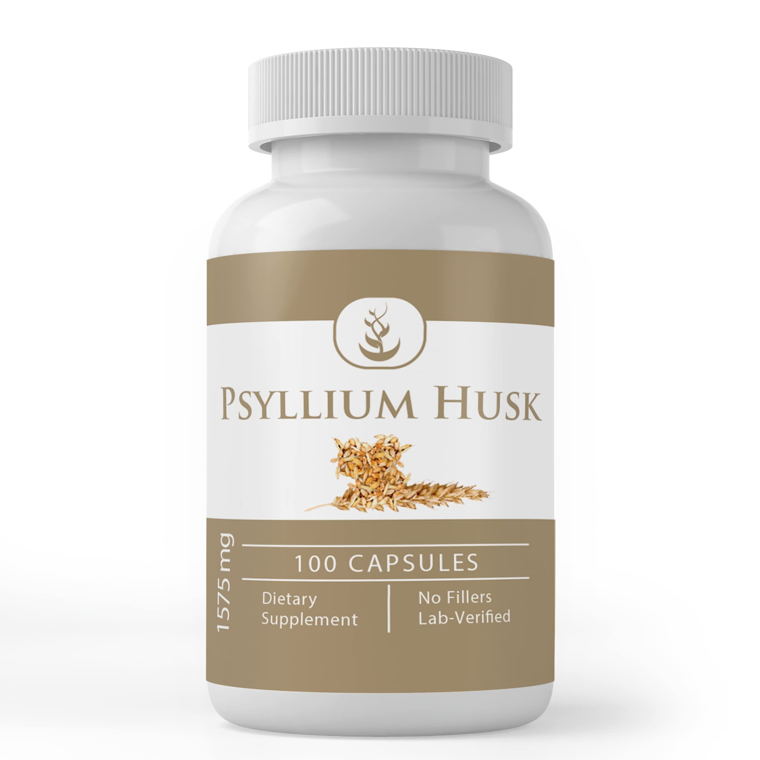 Pure Original Ingredients Psyllium Husk Capsules 100 Capsules Fiber ...