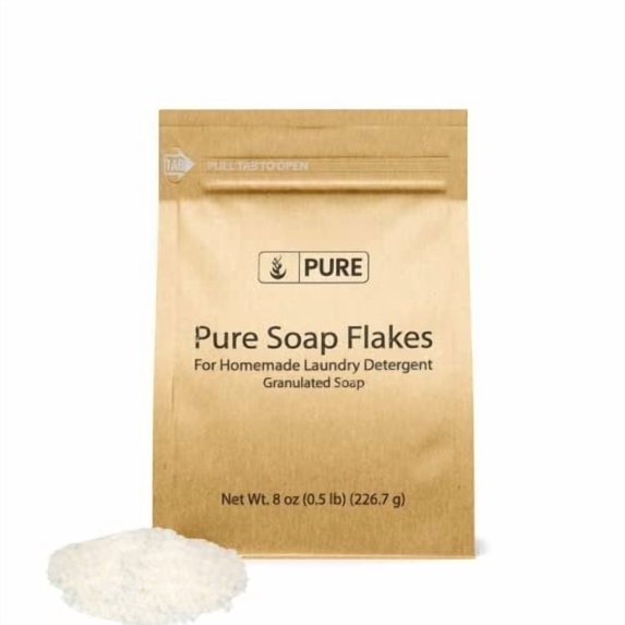 Pure Original Ingredients, Soap Flakes, 8 oz, Tallow Based - Walmart.com