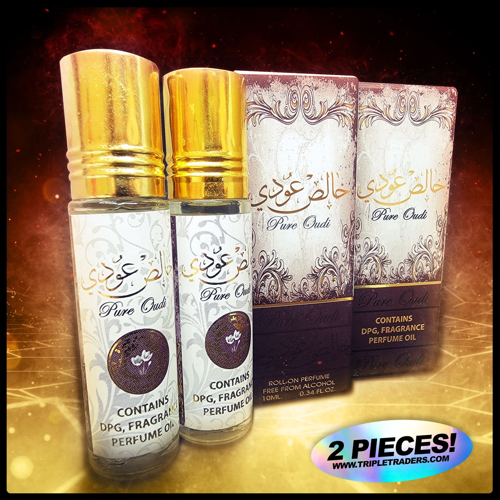 Pure Oudi by Ard Al Zaafaran Roll On Perfume 10ml 0.34 FL OZ - Walmart.com