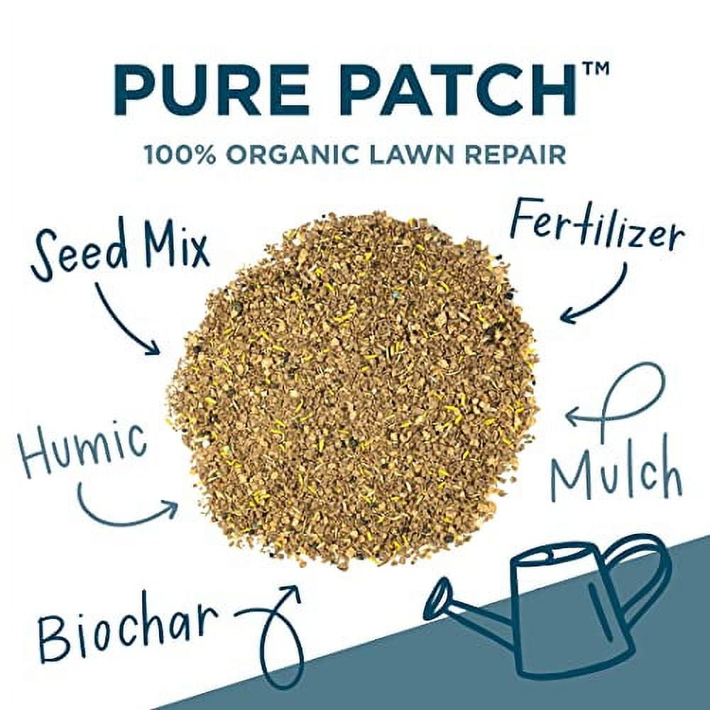 Pure Patch Organic All in One Seed Fertilizer Mulch Soil Amendment ...