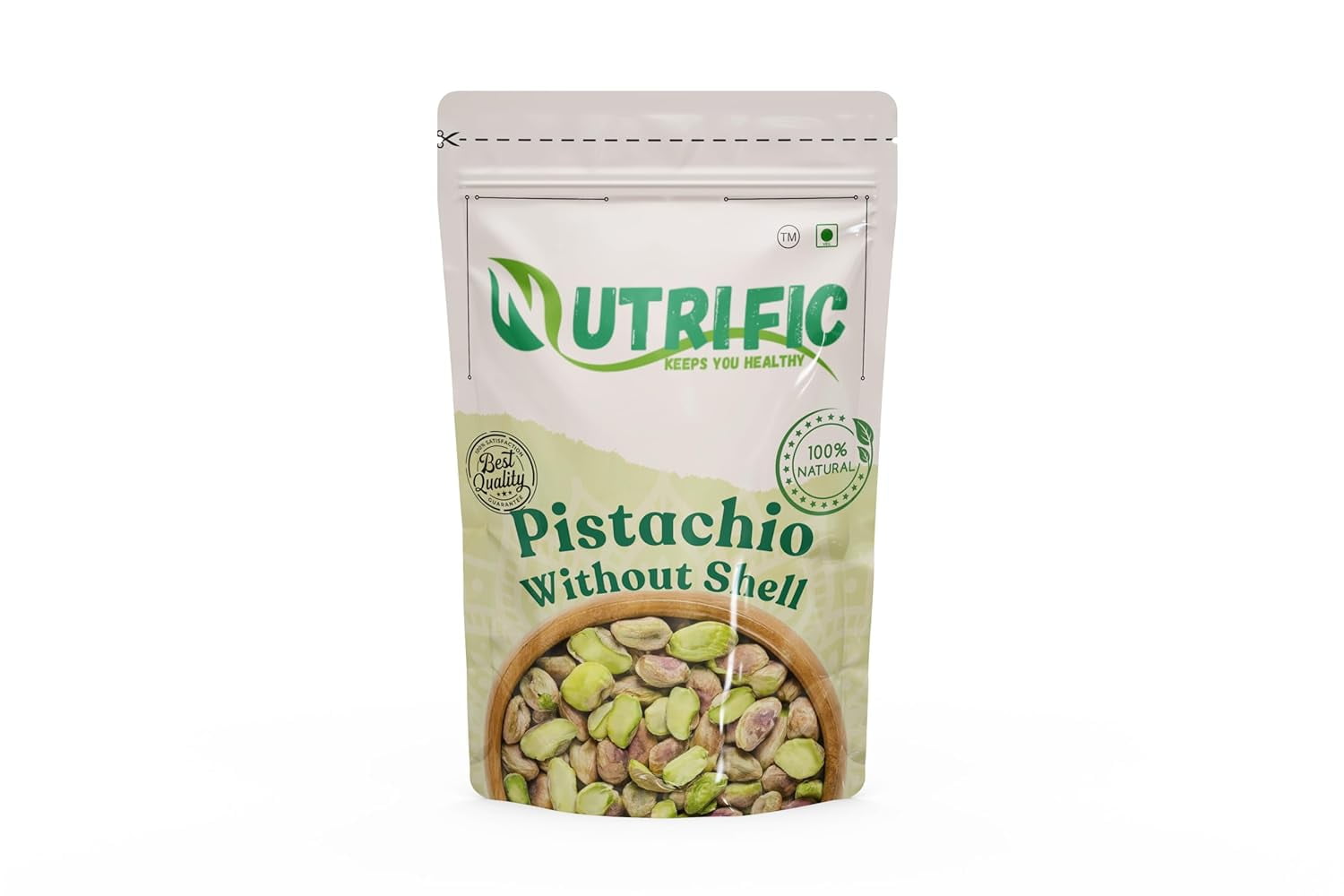 Pure Pistachio Kernals Without Shell By Nutrific 250gm, | Rich In ...