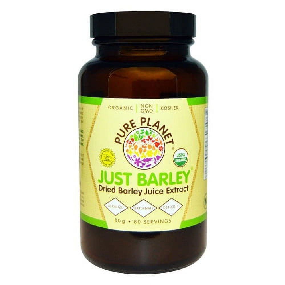 Pure Planet Just Barley Dried Barley Juice Extract, 80 Grams, 6 Pack ...