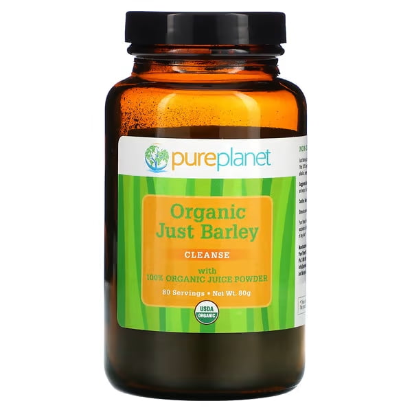 Pure Planet Just Barley Nature's Organic Nutrition Support - 2.8 oz ...