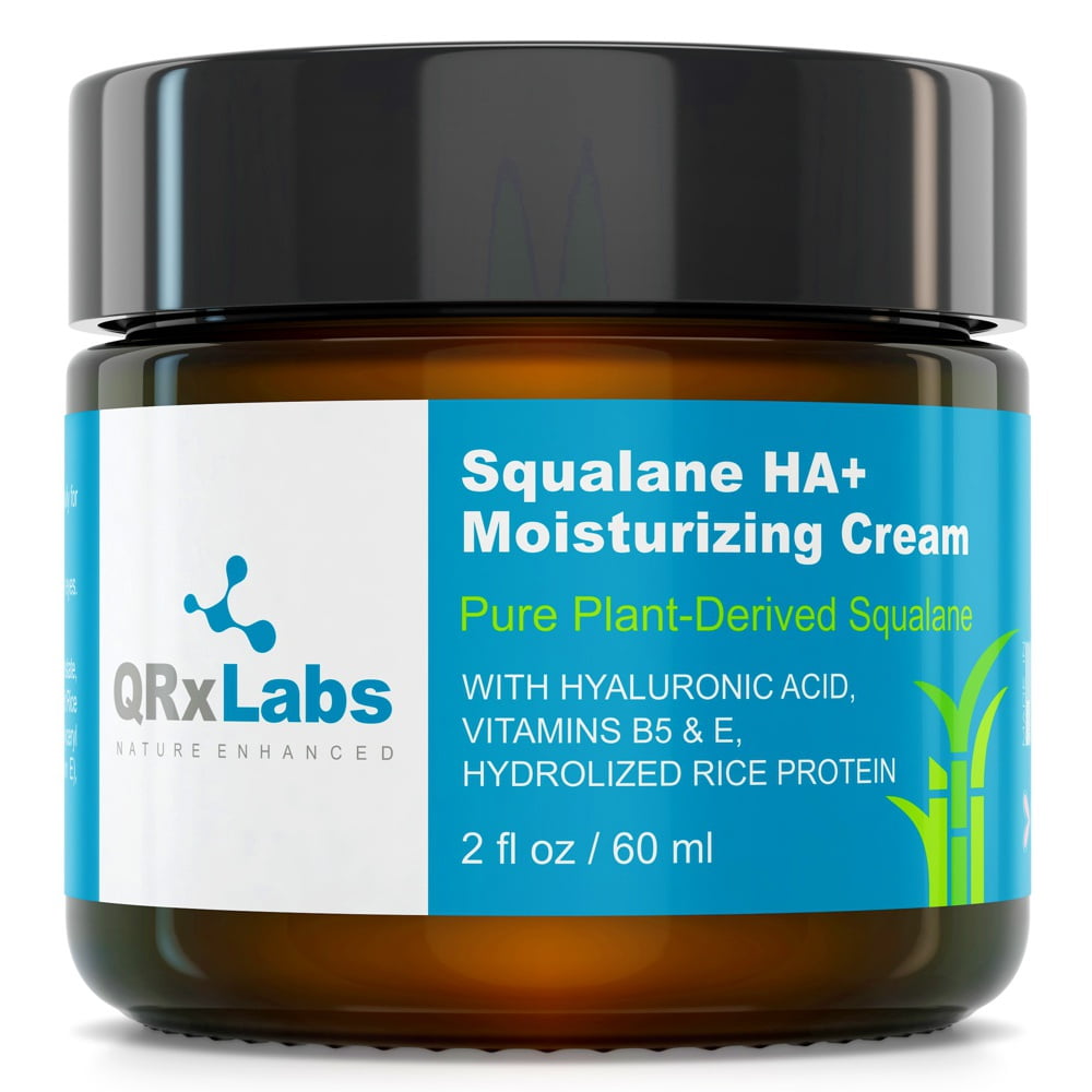 Pure Plant-Based Squalane HA+ Moisturizing Cream with Hyaluronic Acid ...