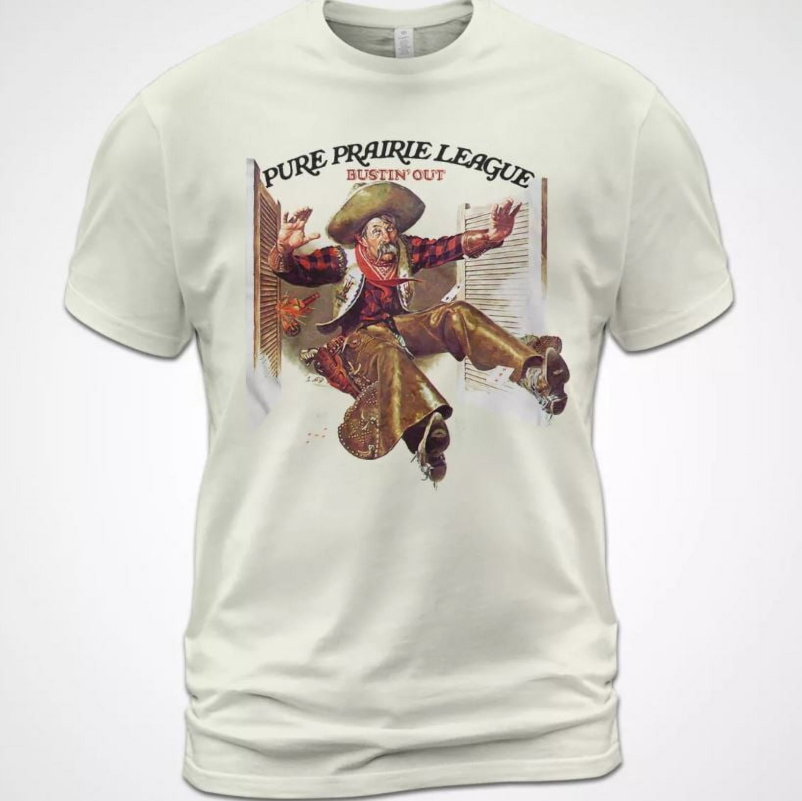 Pure Prairie League Bustin' Out Album Tee Craig Fuller T-shirt, Fast ...