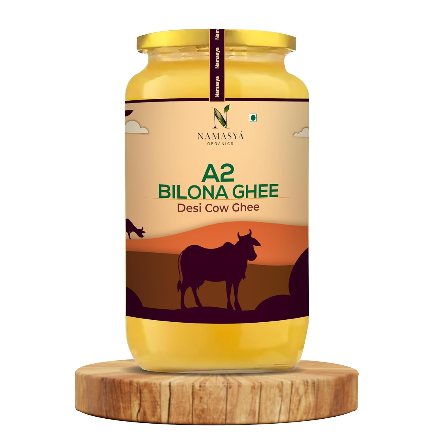 Pure Premium A2 Bilona Desi Cow Ghee By Namasya Organics | Rich In ...