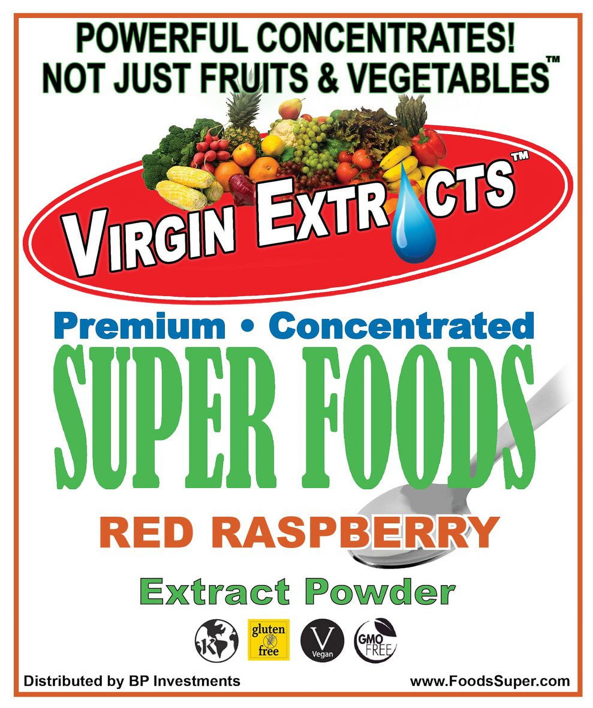 Pure Premium Freeze Dried Organic Red Raspberry Powder Extract 4:1 ...