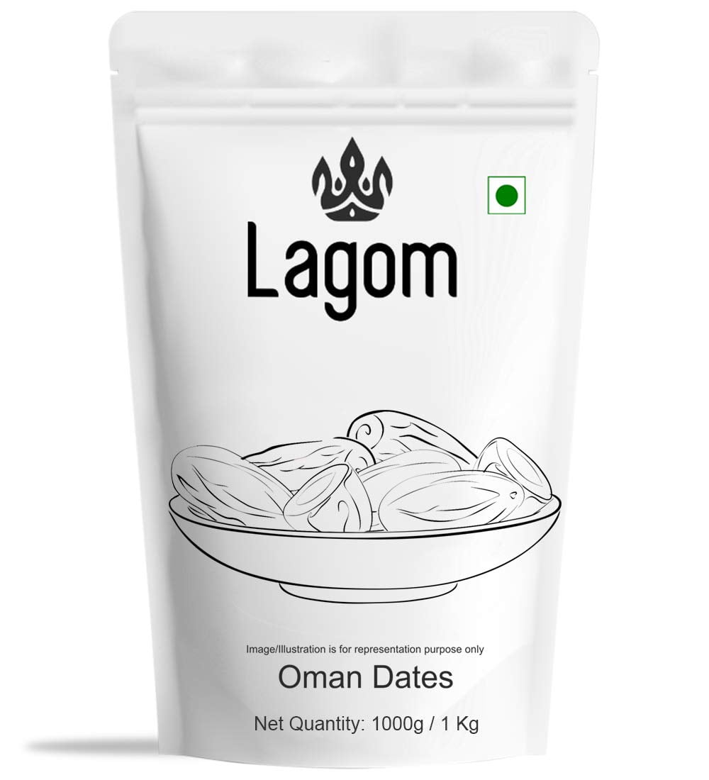 Pure Premium Omani Dates By Lagom 1kg, | High In Dietary Fiber Healthy ...
