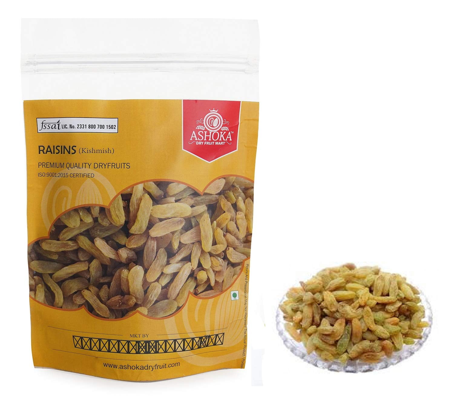 Pure Premium Seedless Raisins Kandhari By Ashoka Dry Fruit 1kg ...