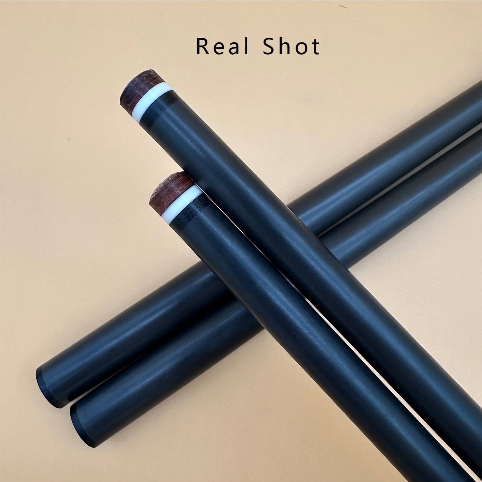 Pure Pro Taper Carbon Fiber Cue Shaft Uniloc Pilot Joint 12.4mm Tip OD ...