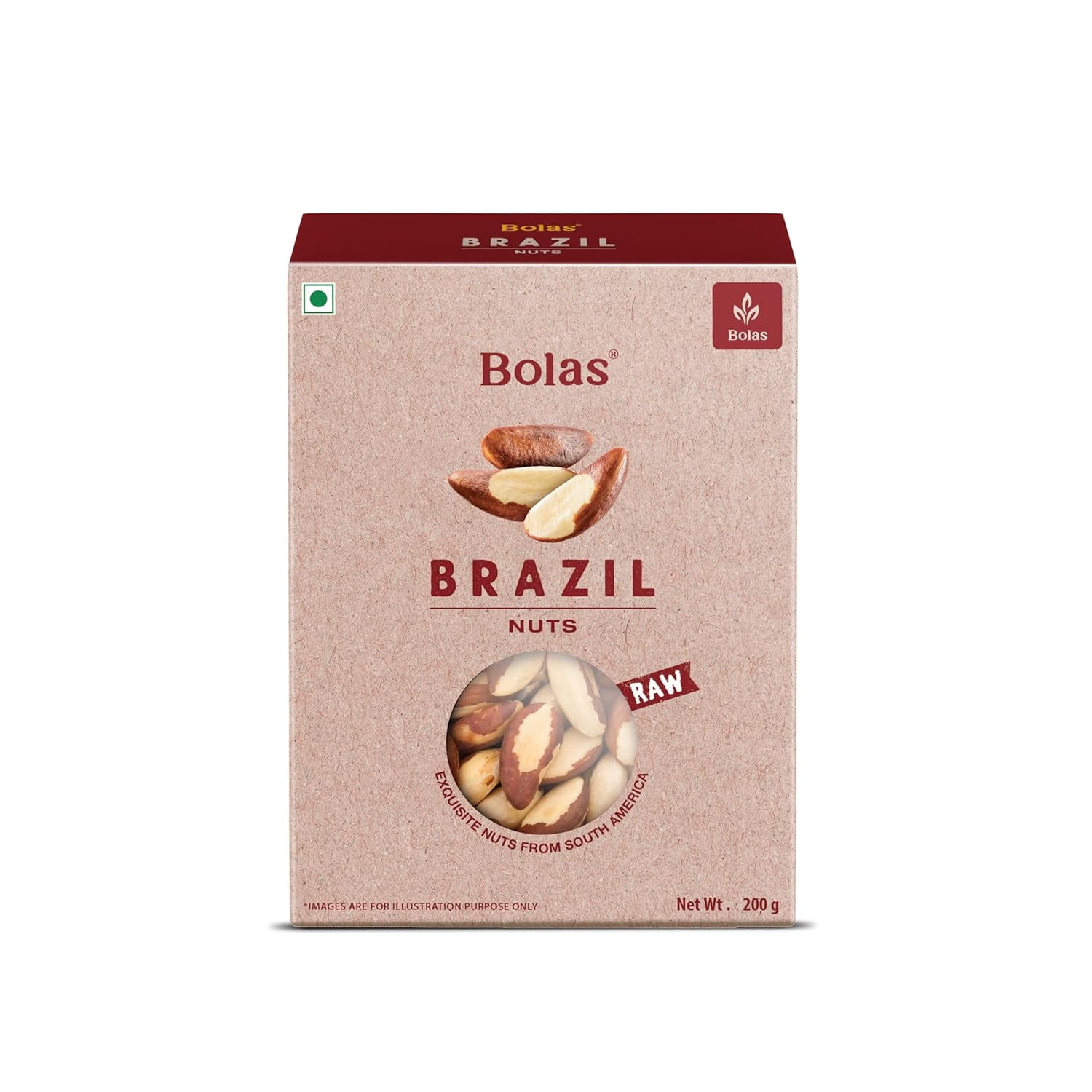 Pure Raw Shelled Brazil Nuts By Bolas 200gm, | Good Source Of Protein ...