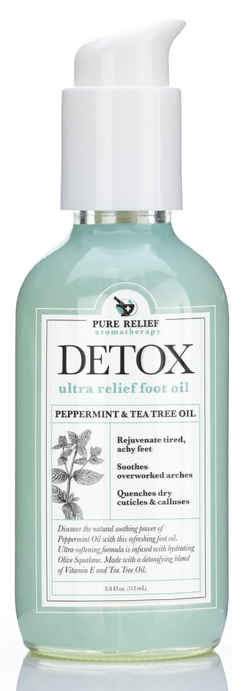 Pure Relief Aromatherapy Detox Ultra Relief Foot Oil 3.8 fl oz ...