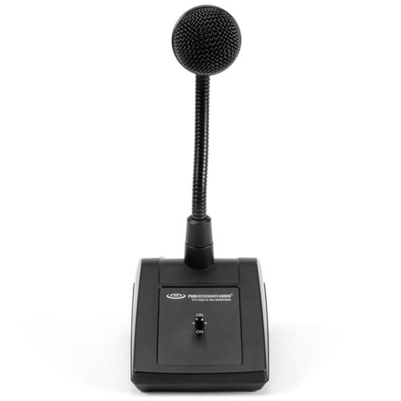 Pure Resonance Audio PRA-PTT1 PTT1 Desktop Push-To-Talk Gooseneck ...