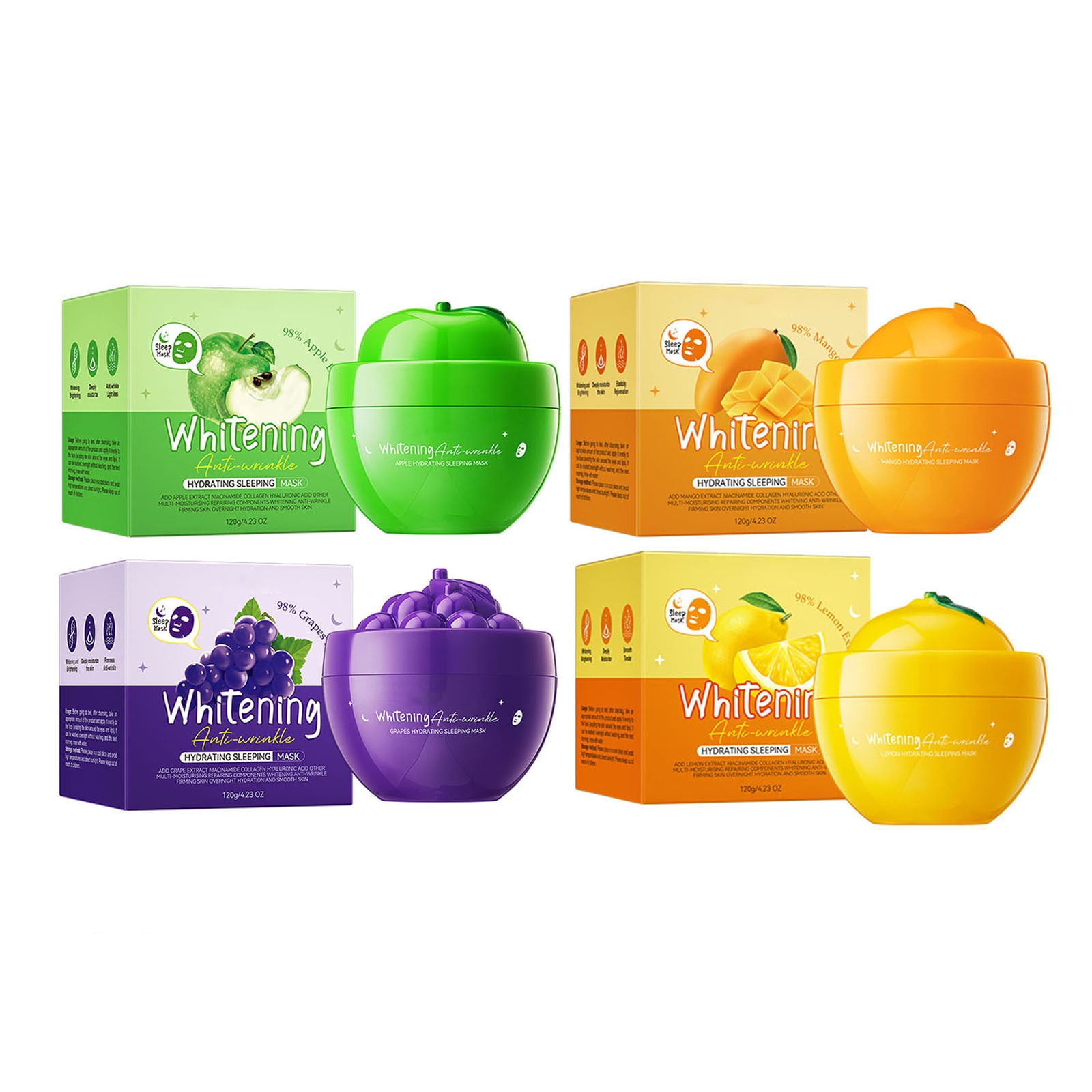 Pure Rice Sleep Mask, 120g Nourishing Formula, Natural Ingredients ...