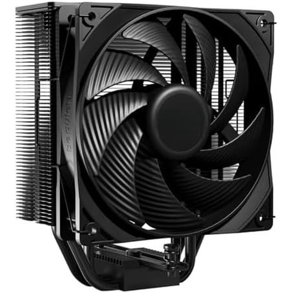 Pure Rock 3 Black CPU Air Cooler | 4 6mm Heat Pipes with HDT Technology ...