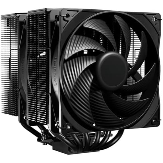 Pure Rock 3 Black CPU Air Cooler | 6 6mm Heat Pipes with HDT Technology ...