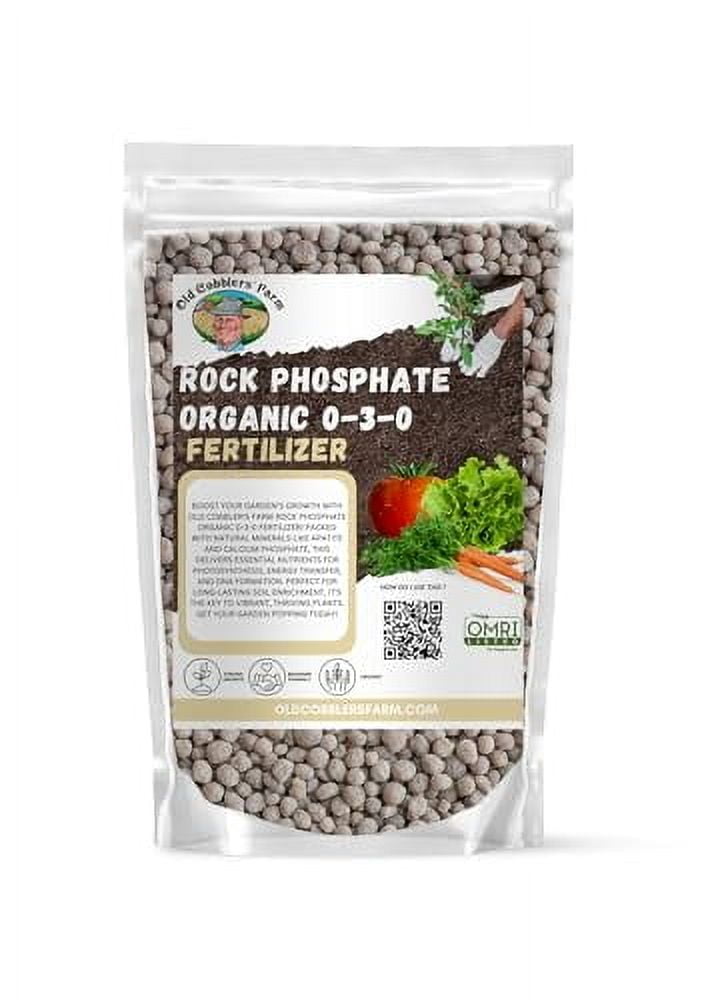 Pure Rock Phosphate Fertilizer 0-3-0 - Natural Source for Phosphorus ...