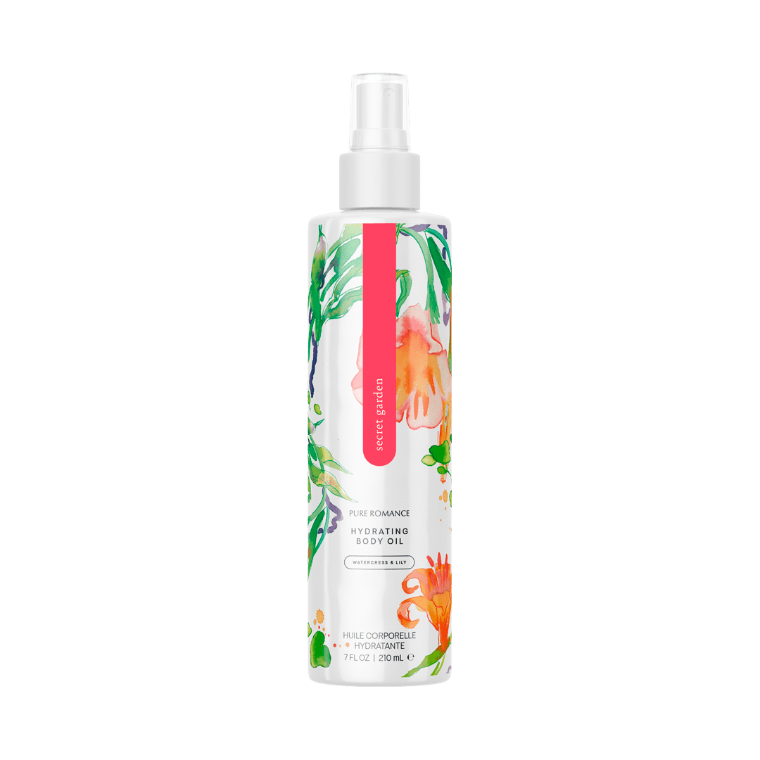 Pure Romance Hydrating Body Oil, Secret Garden - Walmart.com