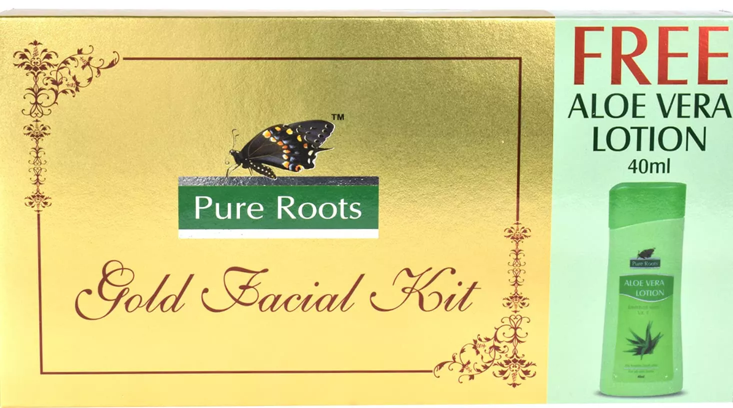Pure Roots Gold Facial Kit 100g - Walmart.com