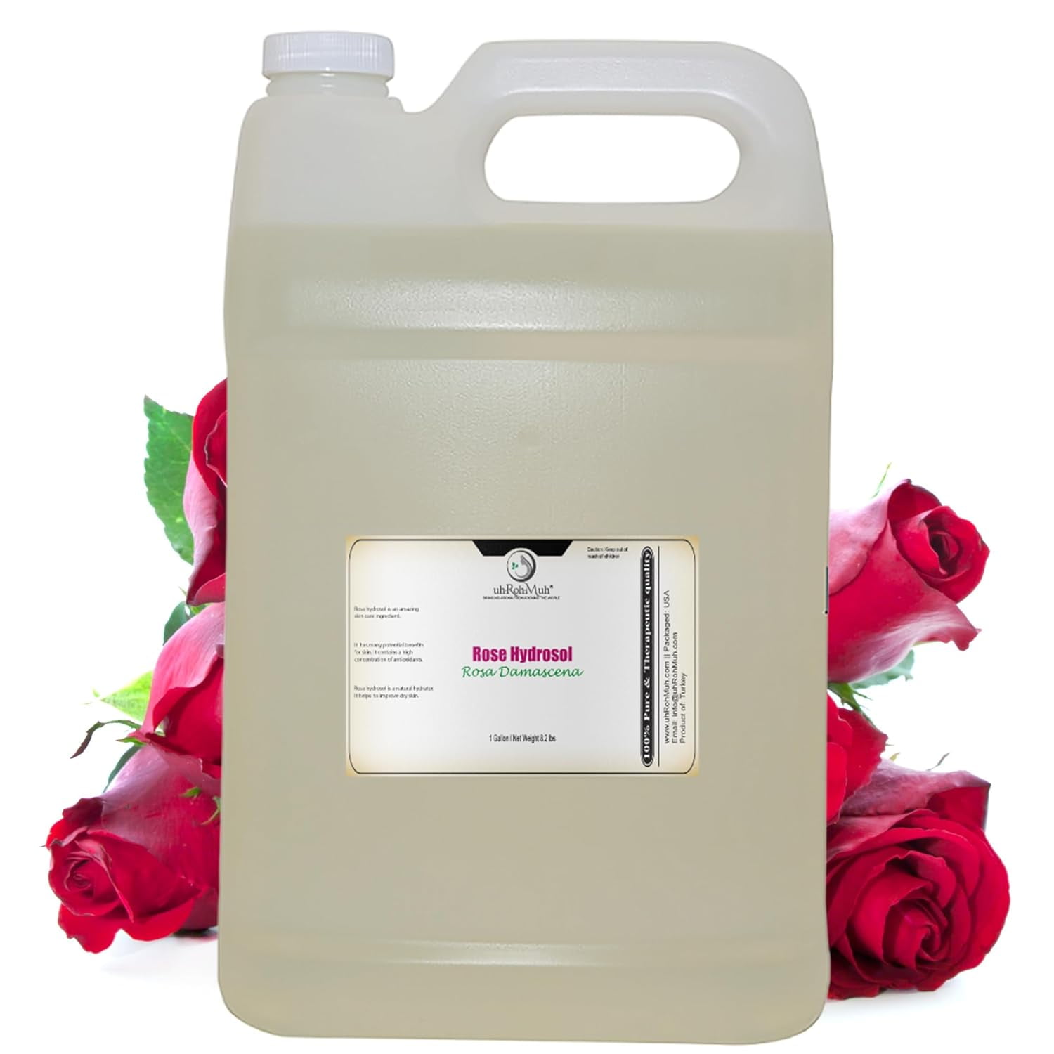 Pure Rose Hydrosol - 100% Natural & Pure Rose Water Hydrosol for Face ...